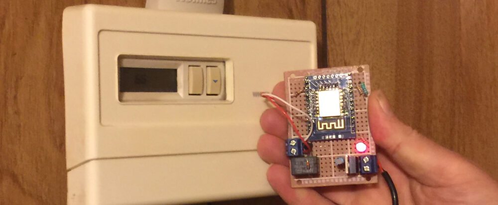 Controlling a relay with a web browser from an ESP8266-12