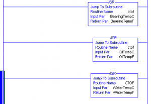 How to pass parameters to subroutines in the ControlLogix processor.