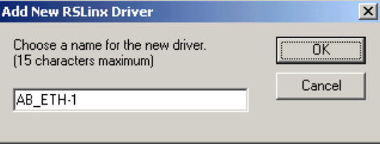 Configuring the RSLinx Ethernet Driver, and verifying communication.