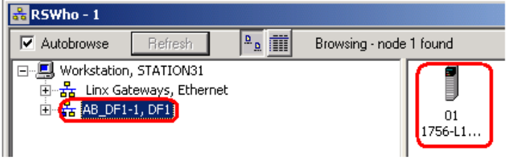 How to configure the RSLinx DF1 Driver (RS232 DF1 Devices)