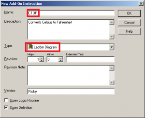 ControlLogix Add-On instructions -- BryceAutomation