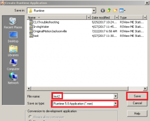 Creating the Runtime, and Downloading to a Panelview Plus