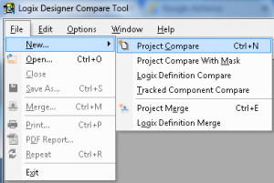 Using the Studio 5000 Project compare utility to compare the ...