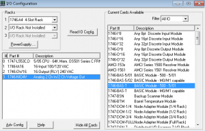 SLC 500 Data Tables. An explanation of each table, and their members.