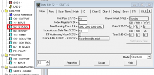 SLC 500 Data Tables. An explanation of each table, and their members.