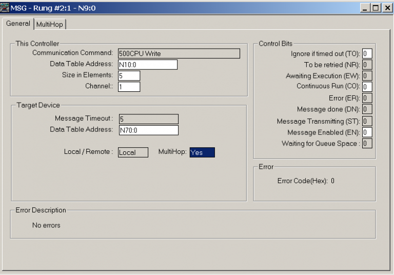 SLC to ControlLogix Messaging - Bryce Automation