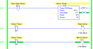 How to use timers in the SLC-500 processor. (TON, TOF, and RTO)
