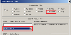 ControlLogix Modbus (MVI56E)-- Configuring the Prosoft Module