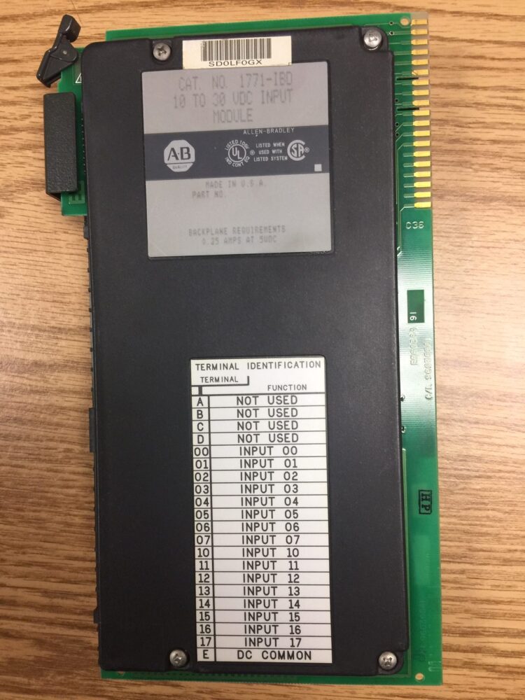 PLC-5 Input modules: Troubleshooting and Installation