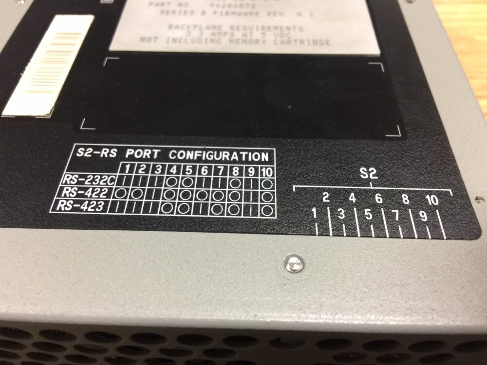 PLC-5 Enhanced Processor -- Configuration and Status Indicators
