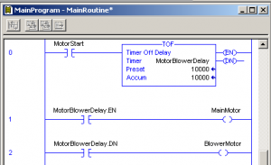 TON and TOF Differences in a ControlLogix System