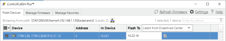 ControlFlash Plus - How to flash modules - Bryce Automation