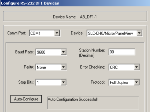 Communicating with Micrologix 1000 - Bryce Automation