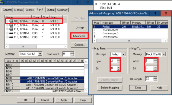 RSNetworx For DeviceNet - Mapping Devices - Bryce Automation