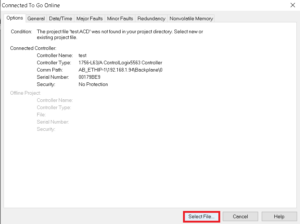 Can't Download to Faulted Controller - Bryce Automation