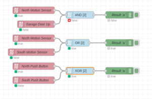 Node-Red Boolean Logic - (AND, OR, XOR) Bryce Automation