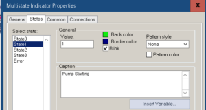 Button with Multi-State Indicator - Bryce Automation
