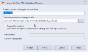 FactoryTalk View ME Backup - Bryce Automation