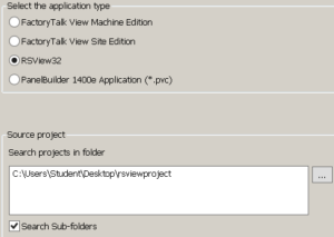 Converting RSView32 to FactoryTalk - Bryce Automation
