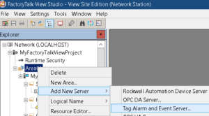 Converting RSView32 to FactoryTalk - Bryce Automation