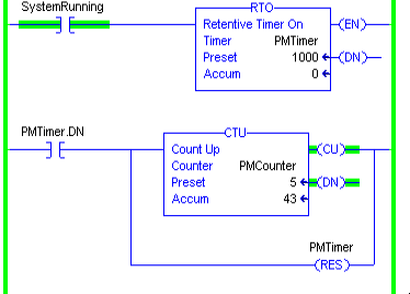 ControlLogix Preventive Maintenance Timer - Bryce Automation