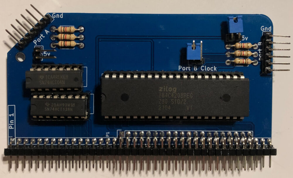 RC2014 Dual Serial Module - Bryce Automation