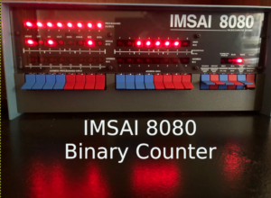IMSAI 8080 Binary Counter - Bryce Automation