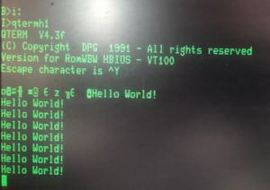RC2014 Serial Communication with Arduino - Bryce Automation